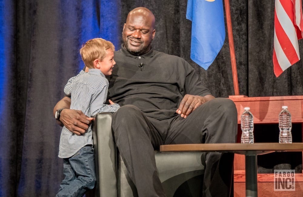 Photo Recap: 'Voices of Vision' With Speaker Shaquille O'Neal | Fargo INC!