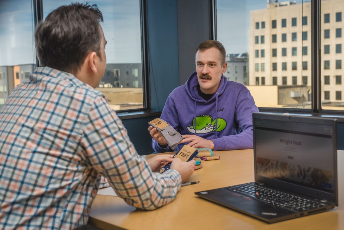 10 Questions With John Machacek: Wright Foot | Fargo INC!